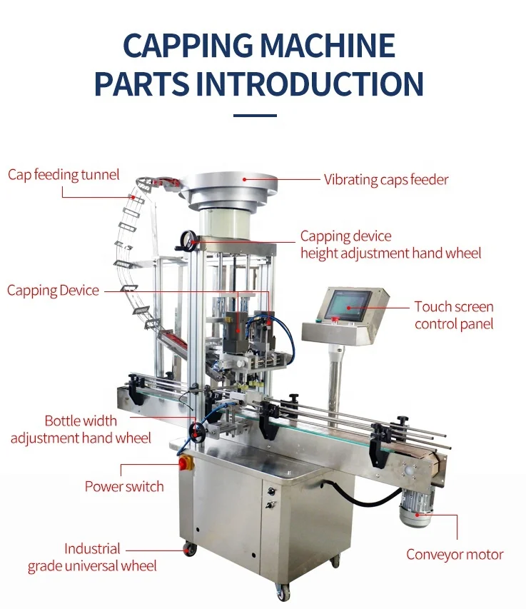 Auto Pneumatic Top 5 Gallon Bucket Capper Cosmetic Spray Pump Close The ...