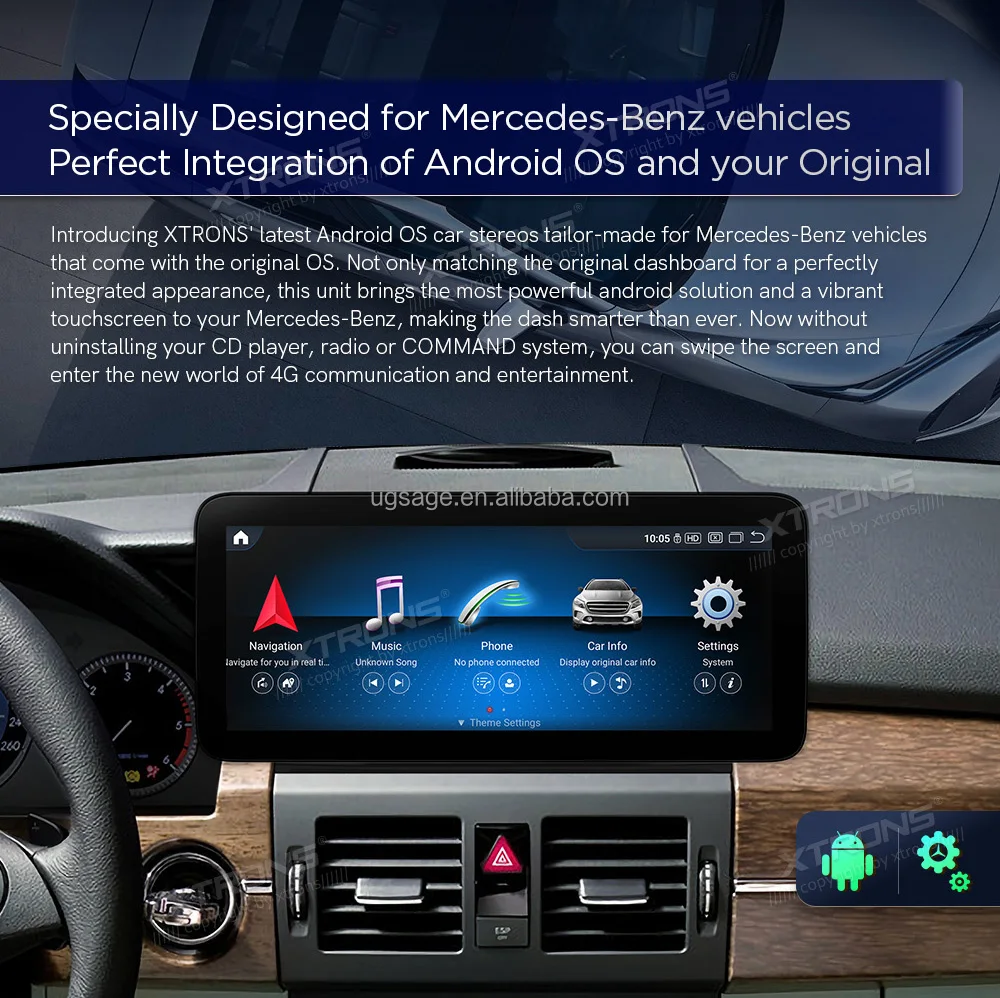 Xtrons 12.3" Android 12 8+128gb Android Player Carplay Screen Autoradio ...