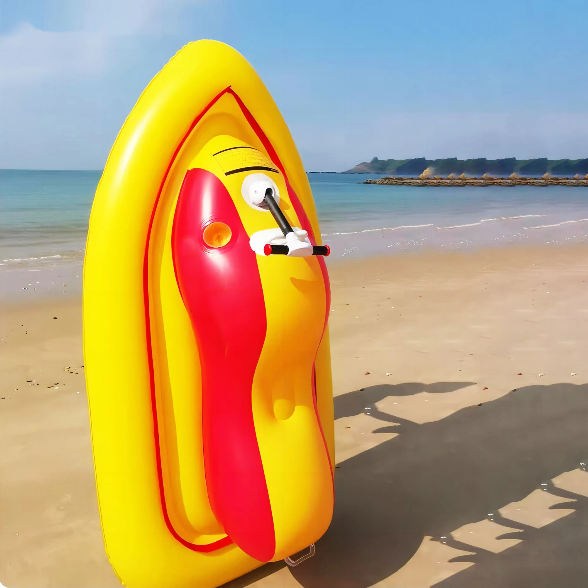 Remote Control Electric Motorized Inflatable Jet Ski Boat