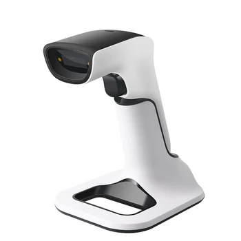 1d 2d Image Scanning Handheld Barcode Scanner Red Light Wireless ...