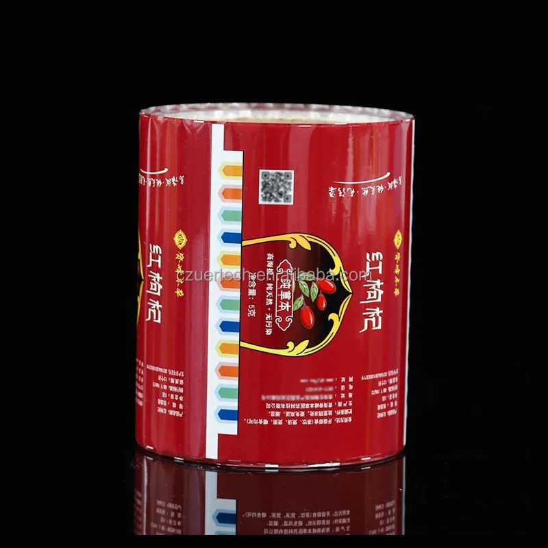 Printed Lamination Food Packaging Plastic Roll Film/flexible Wrapping ...