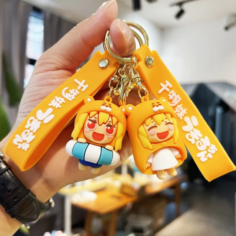 Anime Himouto Umaru Chan Cute Cartoon School Bag Pendant Doll Keychain ...