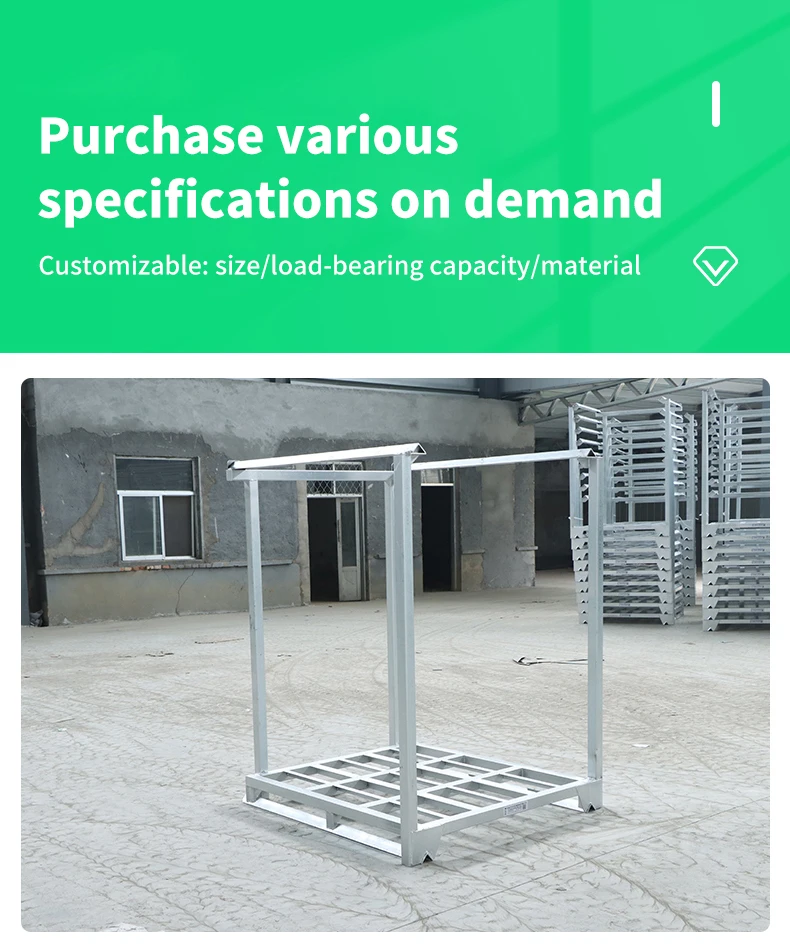 Steel Stackable Pallet Rack Heavy-Duty Warehouse Storage Solutions for ...