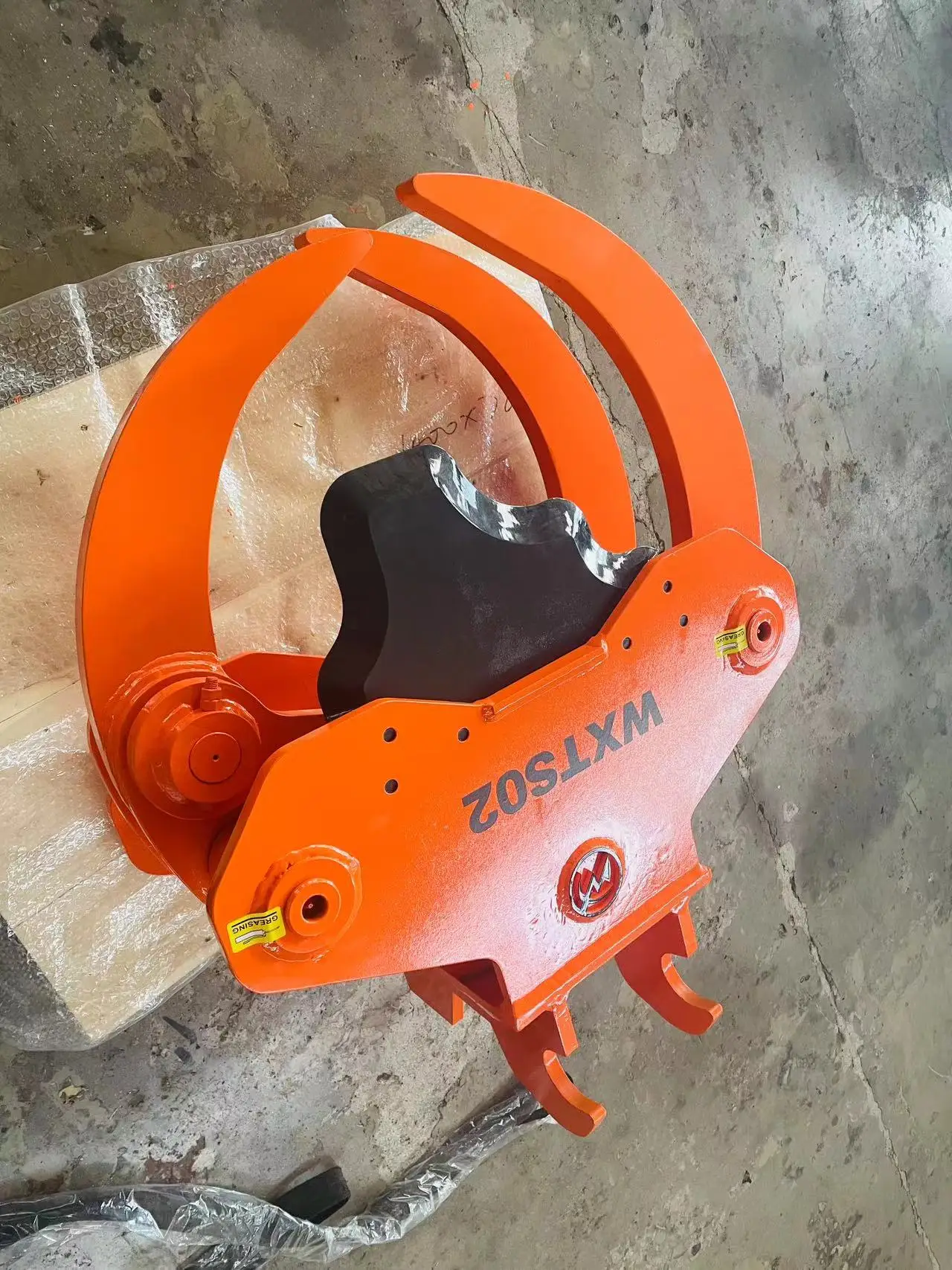 Weixiang Excavator Mounted Wood Cutter Tree Shear Firewood Processor ...