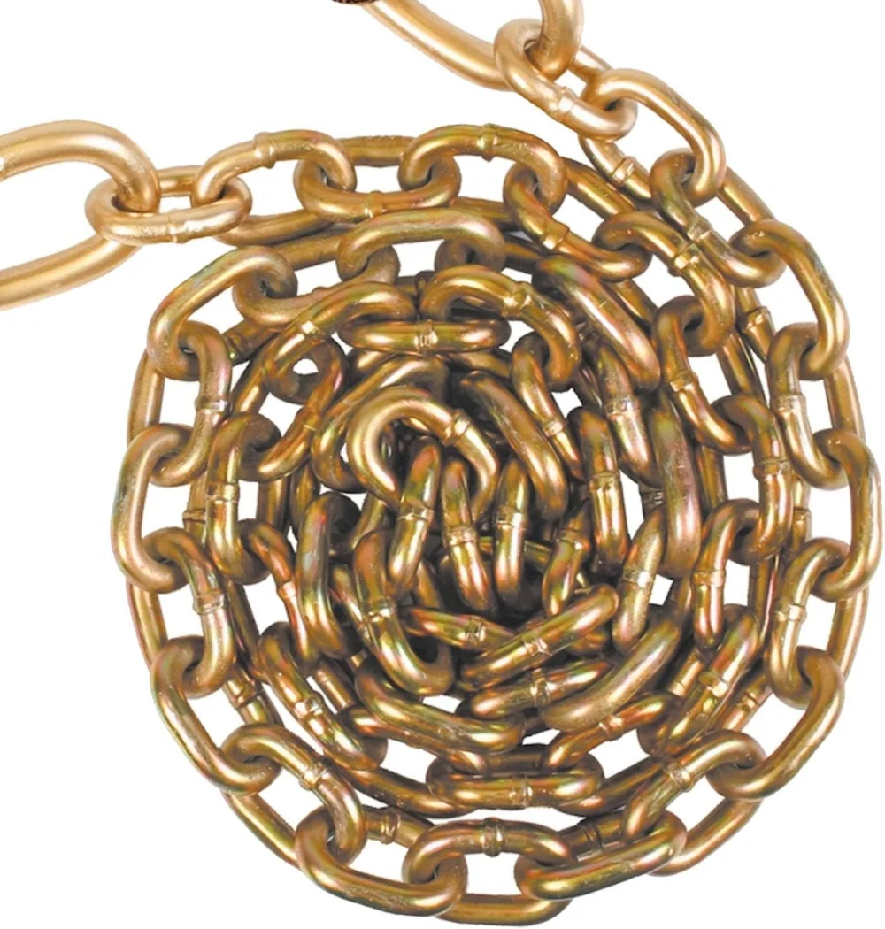 Tow Chain 15 Inch Forged J Grab Hook Grade 70 Chain 4700 Pound Safe ...