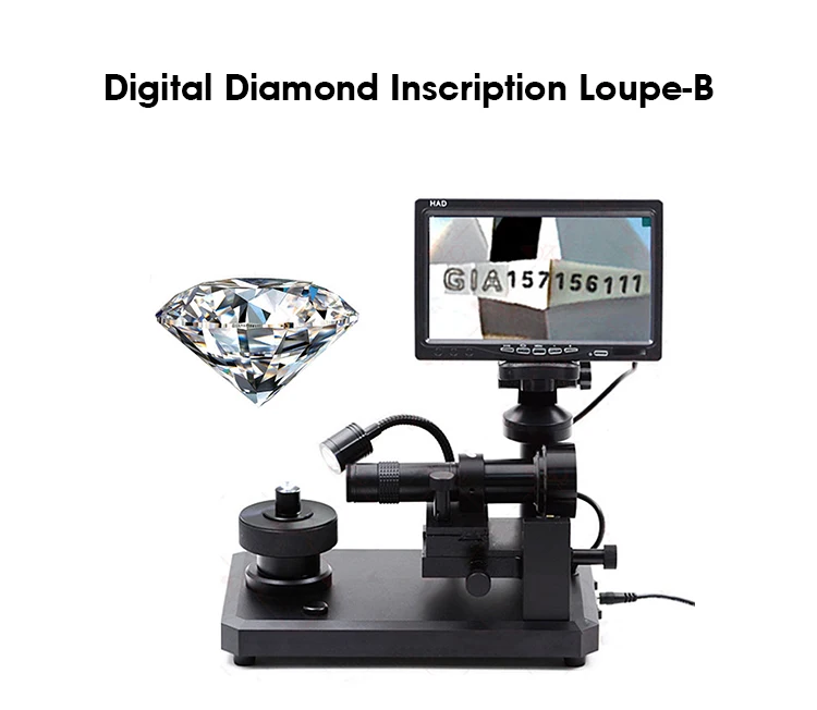 30x-110x Loupe Microscopes Diamond Laser Inscription Reader Microscope ...