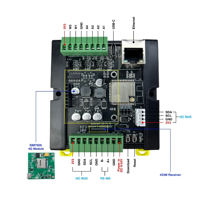 esp32 development board ESP32-S3-WROOM-1U N16R8 Core Development Board ...