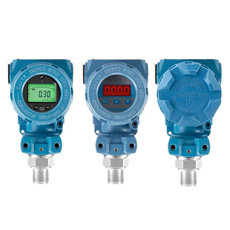 rs485 digital water pneumatic pressure transmitter sensor 0-10v 4-20ma flush diaphragm ...