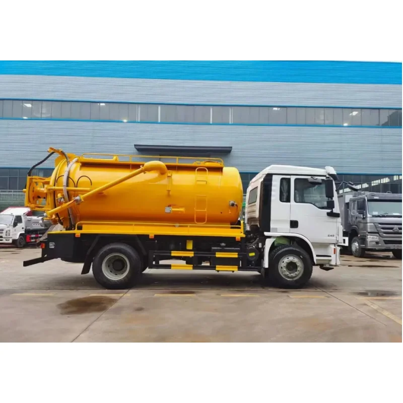 Shacman Waste Vacuum Sewage Fecal Septic Suction Cleaner