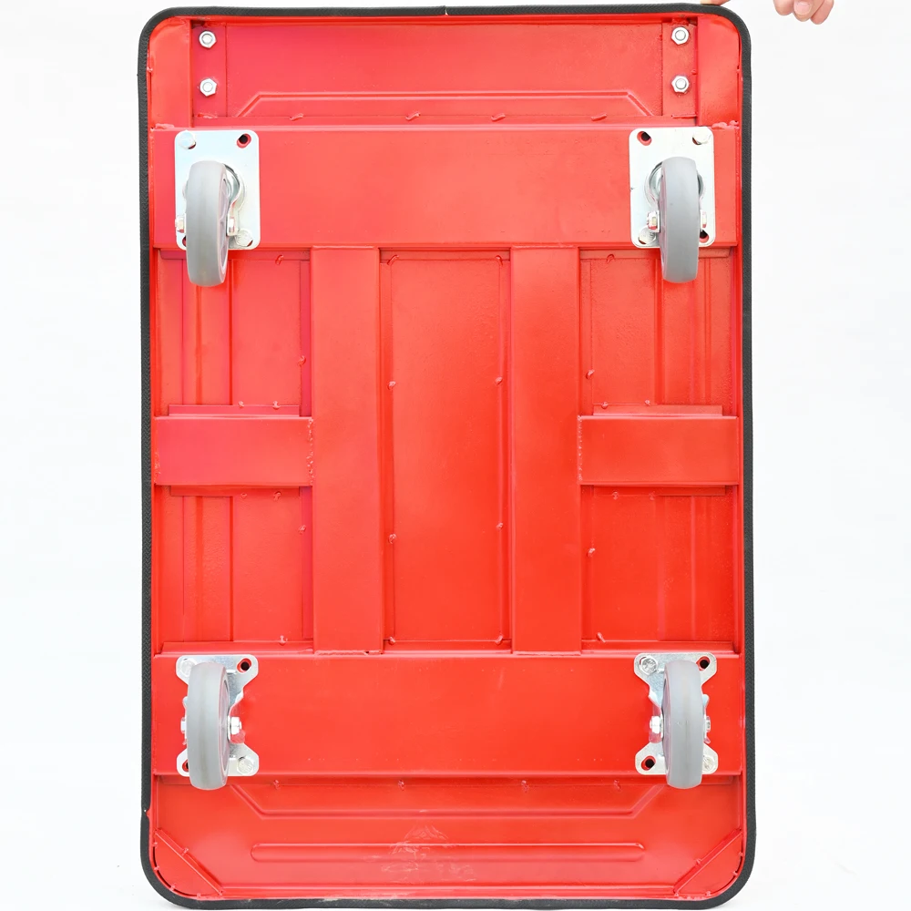 Hand Truck Foldable Garage Warehouse Platform Trolley Cart Heavy Duty ...