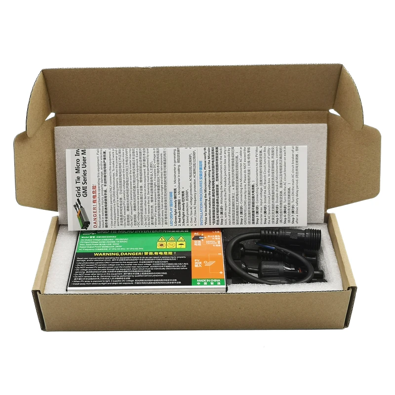 Gmi 260w 300w 350w 500w 600w 700w Mppt Solar Grid Tie Micro Inverter ...