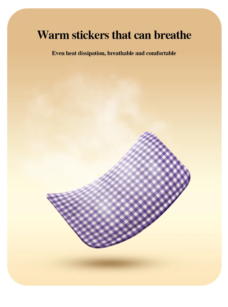 OEM Warm Paste Heat Patch for Menstrual Pain Relief