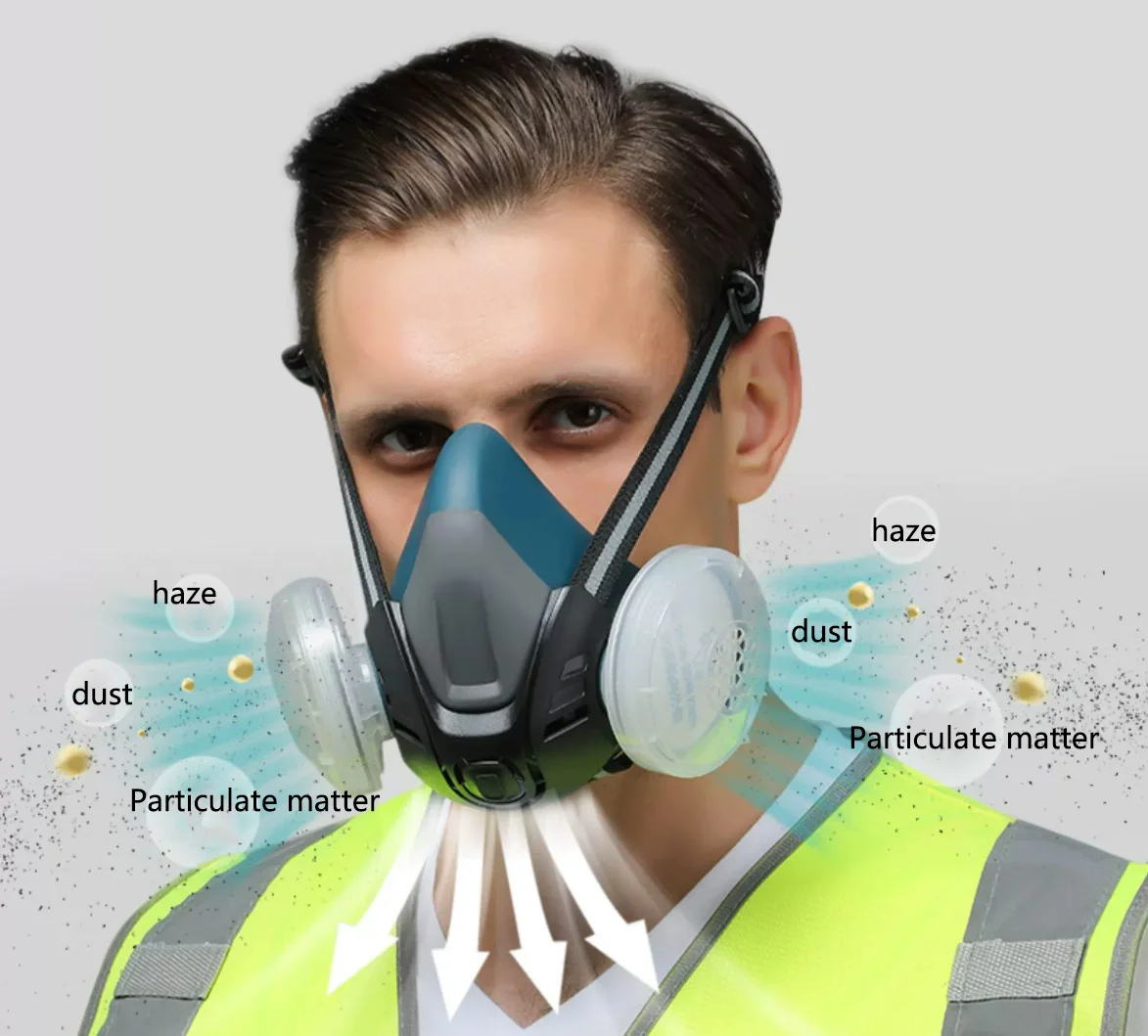 Coal Mine Welder Respiratory Chemic Respirator Personal Protective Equipmentdust - Buy Dust And ...