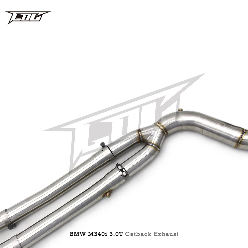 Catback Exhaust System For Bmw M340i/m340 3.0t 2019-2022 Racing Car ...