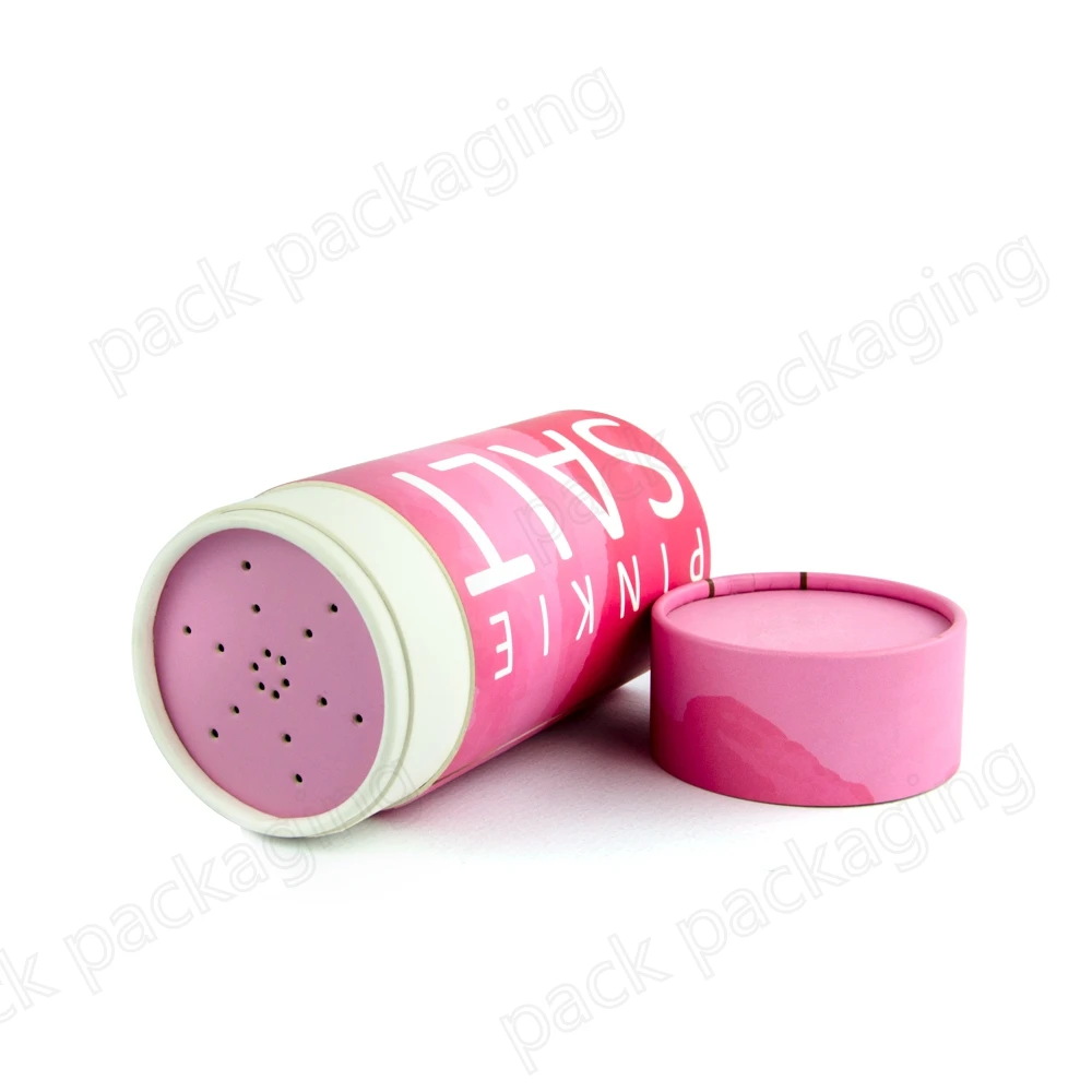 Eco Friendly Cardboard Round Salt Shaker Tube Container Spice Packaging ...