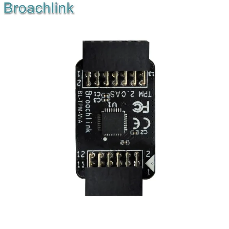 Bl-tpm-m/a-spi 12/14 Pin Spi Interface Trusted Platform Module Tpm 2.0 ...