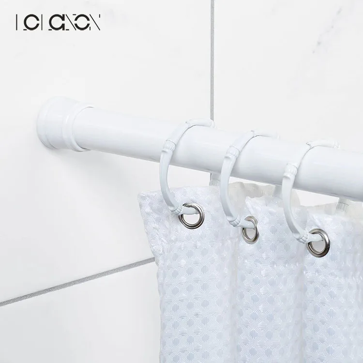 Modern Stainless Steel & Aluminum Telescopic Adjustable Shower Curtain ...