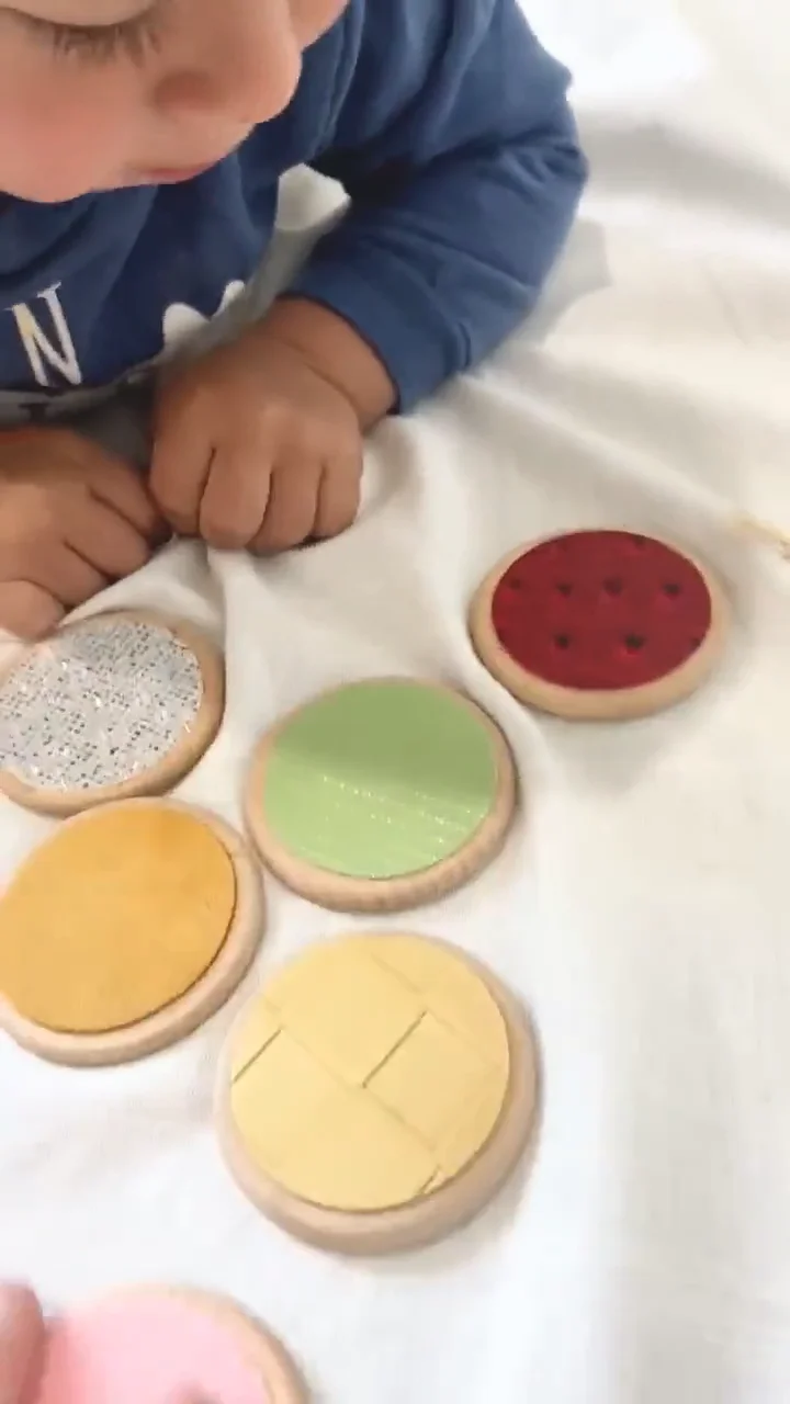 Montessori Sensory Material Tactile Learning Wooden Touch Board Sensory ...