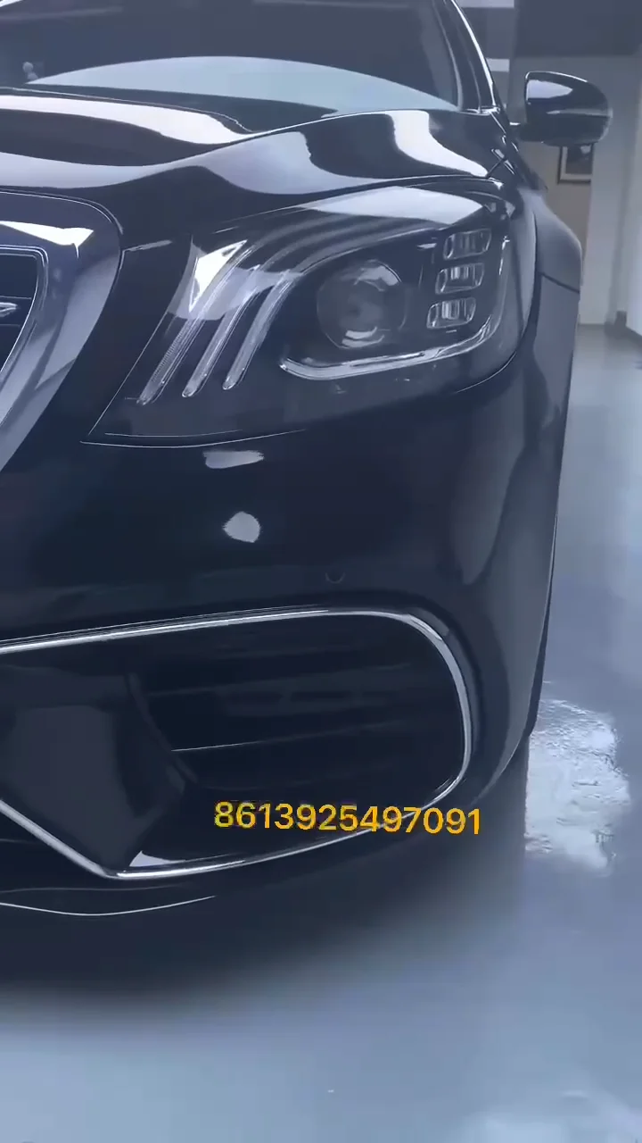 对于14-17 Ben Z S级w222转换到maybac(h) 前照灯led前照灯汽车前照灯a2229068704 A2229068804 ...