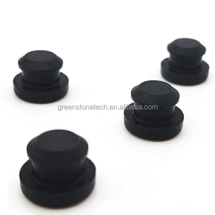 Custom Made T Shape Dustproof And Waterproof Silicone Rubber End Caps ...