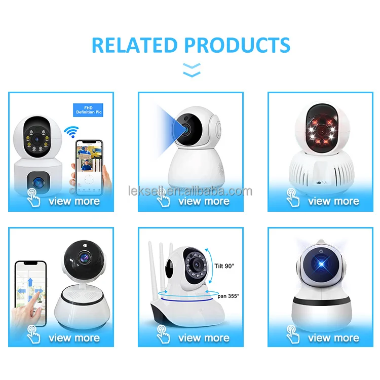 V380 3mp Wireless Wifi Cctv Ip Camera Smart Home Ir Night Vision Baby ...