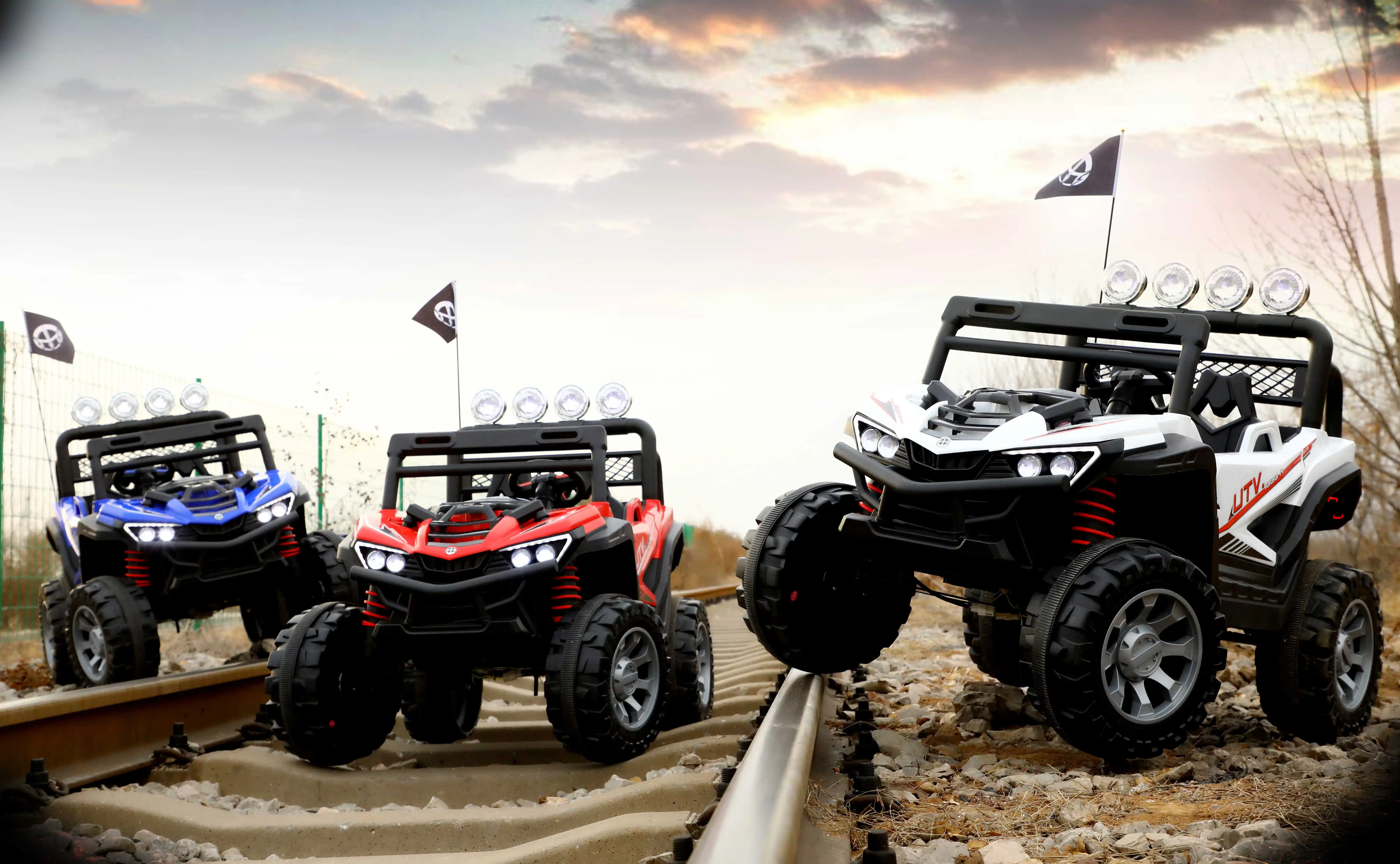 Customized 24v Battery Powered Ride On Electric Kids Car With Remote ...