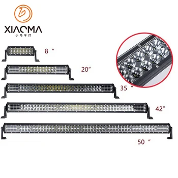 Custom Double Row Reflective 20w 40w 70w 90w 120w Off-road 35-inch ...