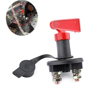 Auso 12v Red Car Modified Isolator Disconnector Vehicle Power Switch ...