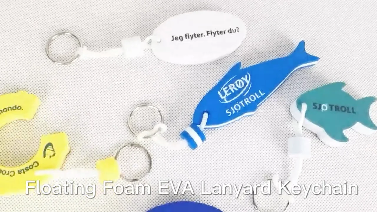 Promotional Custom Make Floating Key Chain Eva Foam Key Ring - Buy ...