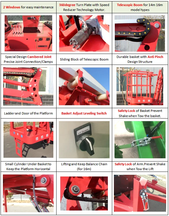 Towable Boom Lift - Self Propelled Articulated Boom Lift