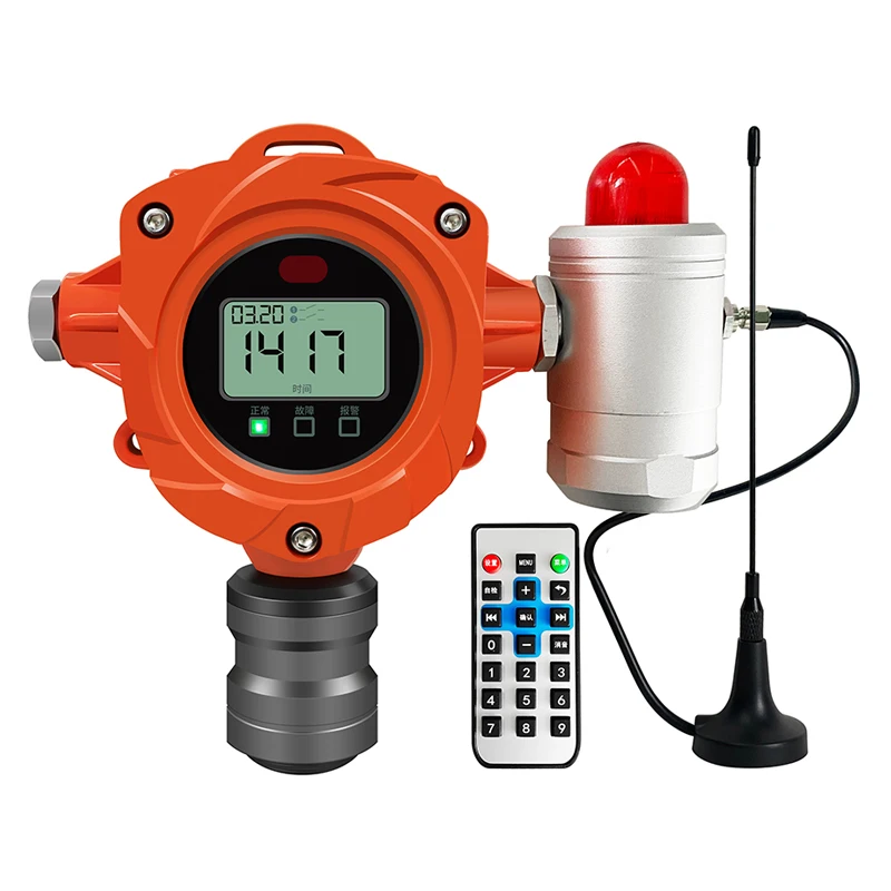 Atex Explosion Proof Fixed Hydrogen Sulfide H2s Gas Detector Monitor System - Buy Detector ...
