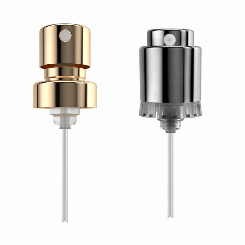 Perfume Atomizer - Aluminium Pump Sprayer with Collar