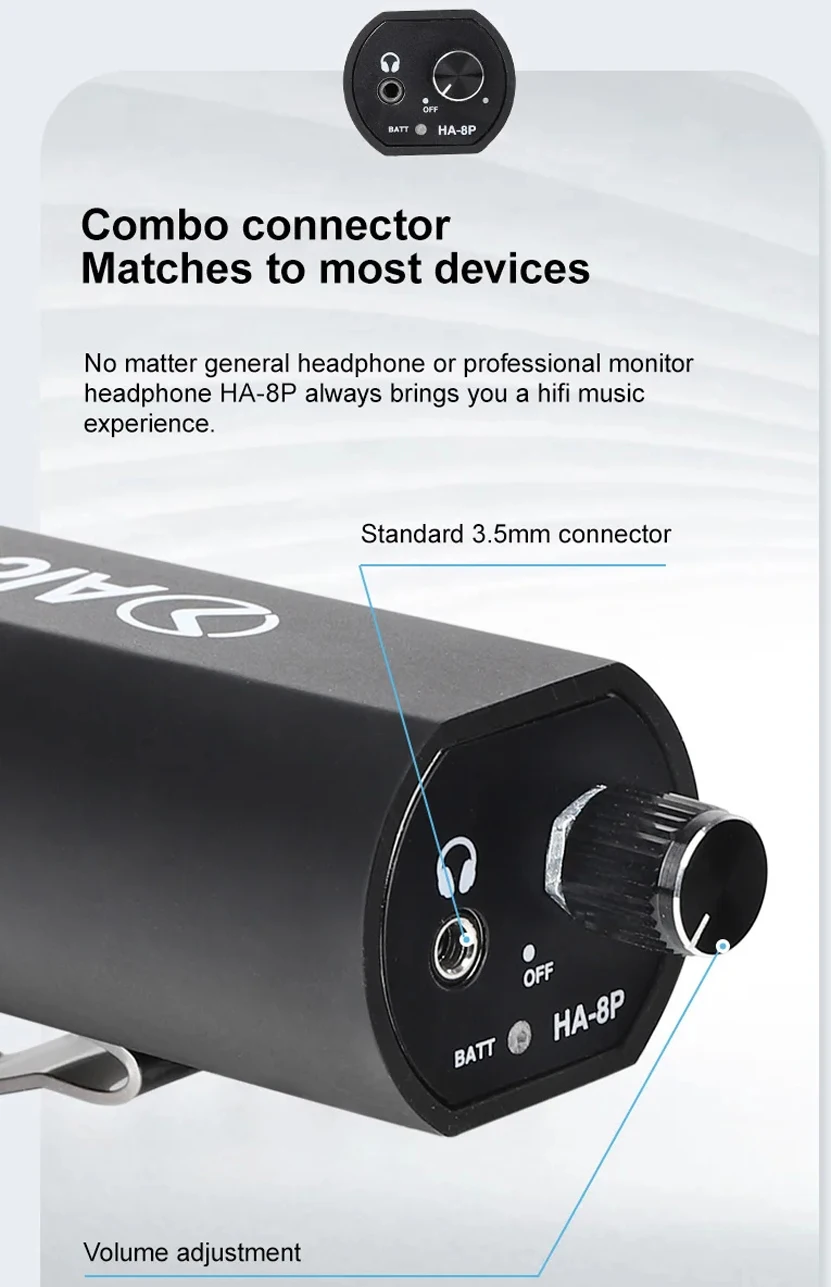 Alctron Ha-8p Professional Mini Portable Headphone Amplifier Excellent ...