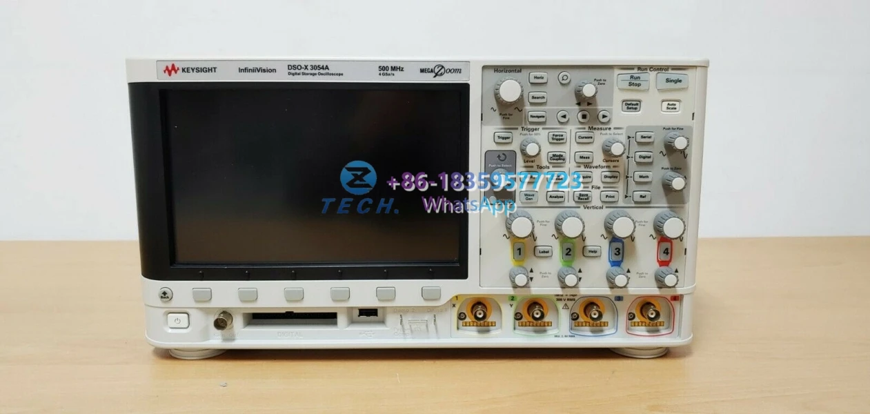 Agilent Keysight Dsox3054a 500mhz 4ch Oscilloscope With N2890a & Many ...