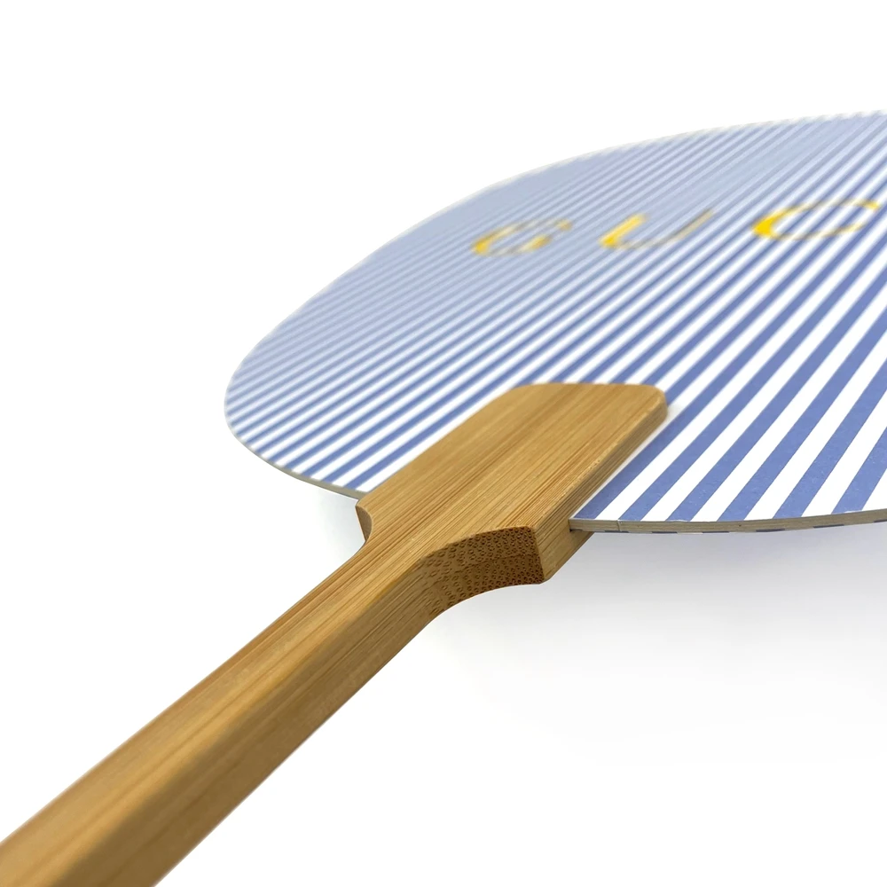 Customizable Logo On Paper Fan Japanese Decoration Wedding Giveaways ...