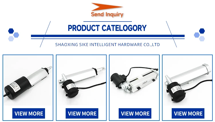 High Torque 24 Volt DC Motor Electric Telescopic Linear Actuator Ip66 ...