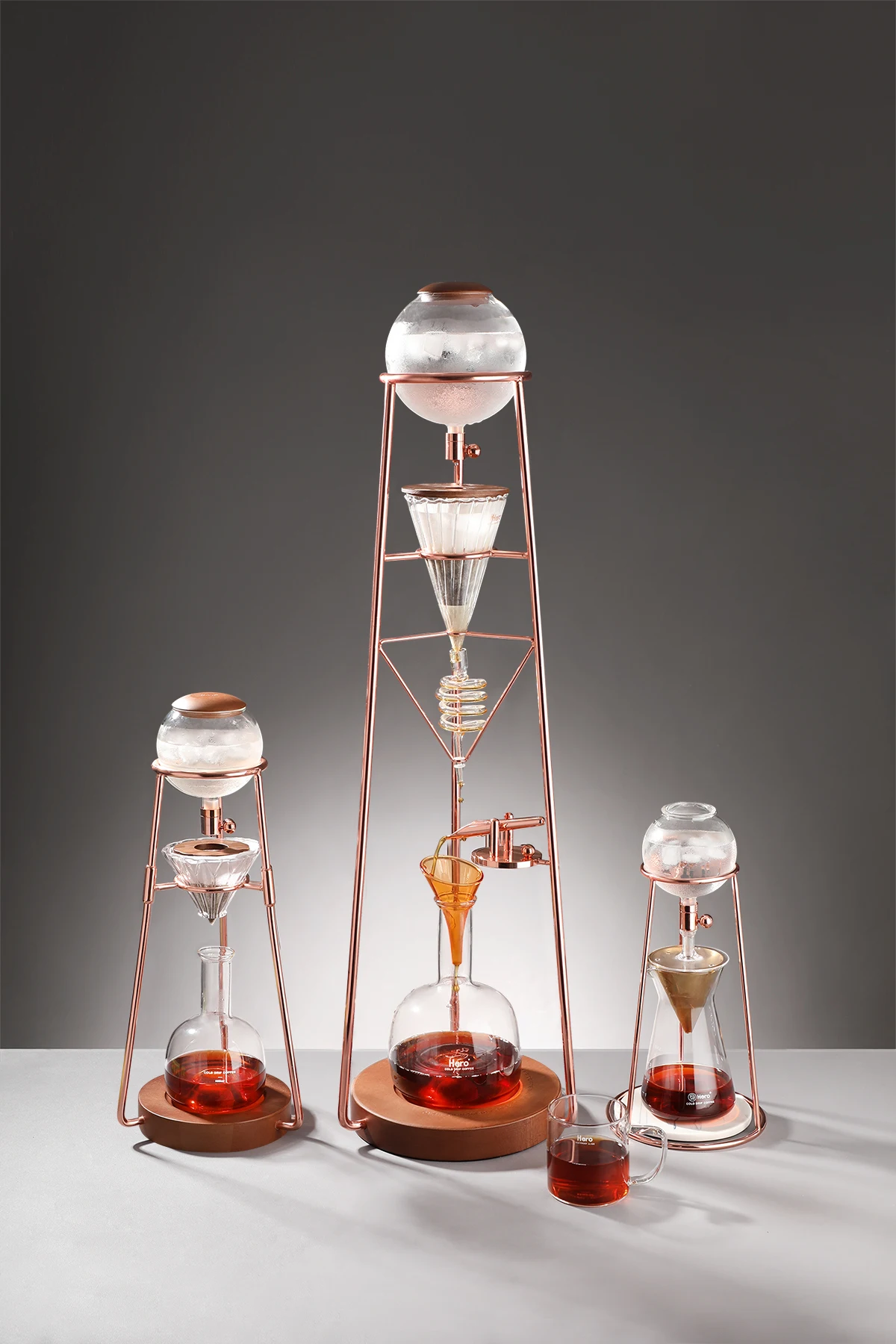 Zerohero Ice Drip Coffee Tower - Efficient Cold Brew Maker
