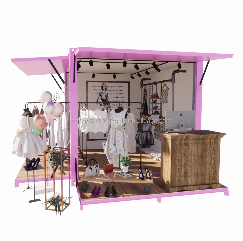 10-Foot Pop-Up Prefabricated Expandable Fire Resistant Waterproof ...