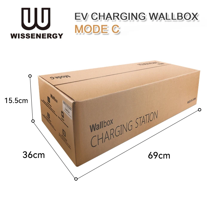 Wissenergy Oem Odm Evse Electric Wallbox Ac Fast Charging Station 3.6kw Wall Mounted Ev Car ...