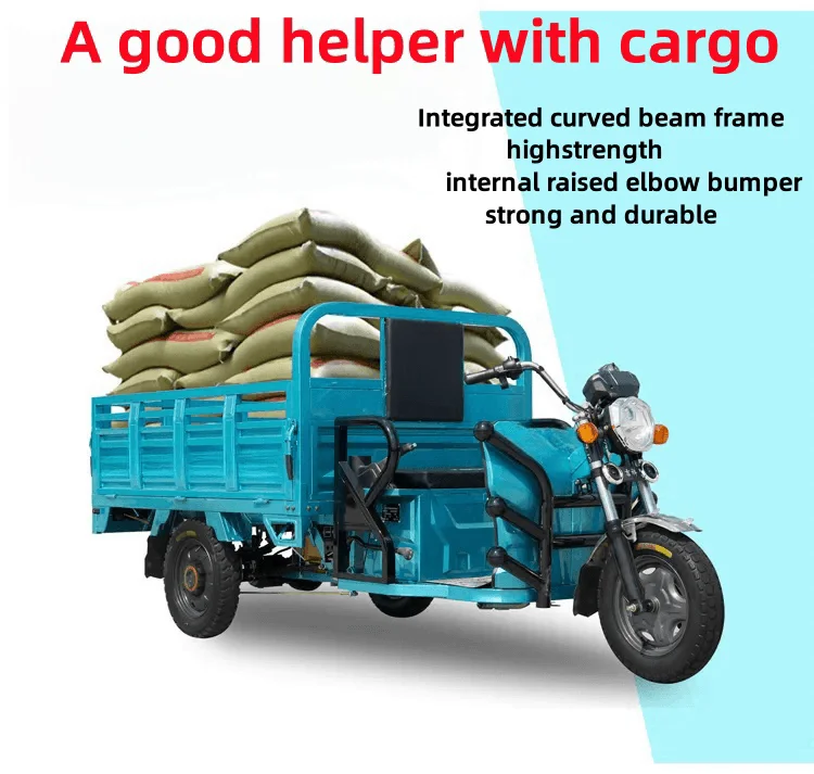 Powerful 1500w Electric Cargo Bike Max Loading Capacity Of 1000kg Three ...