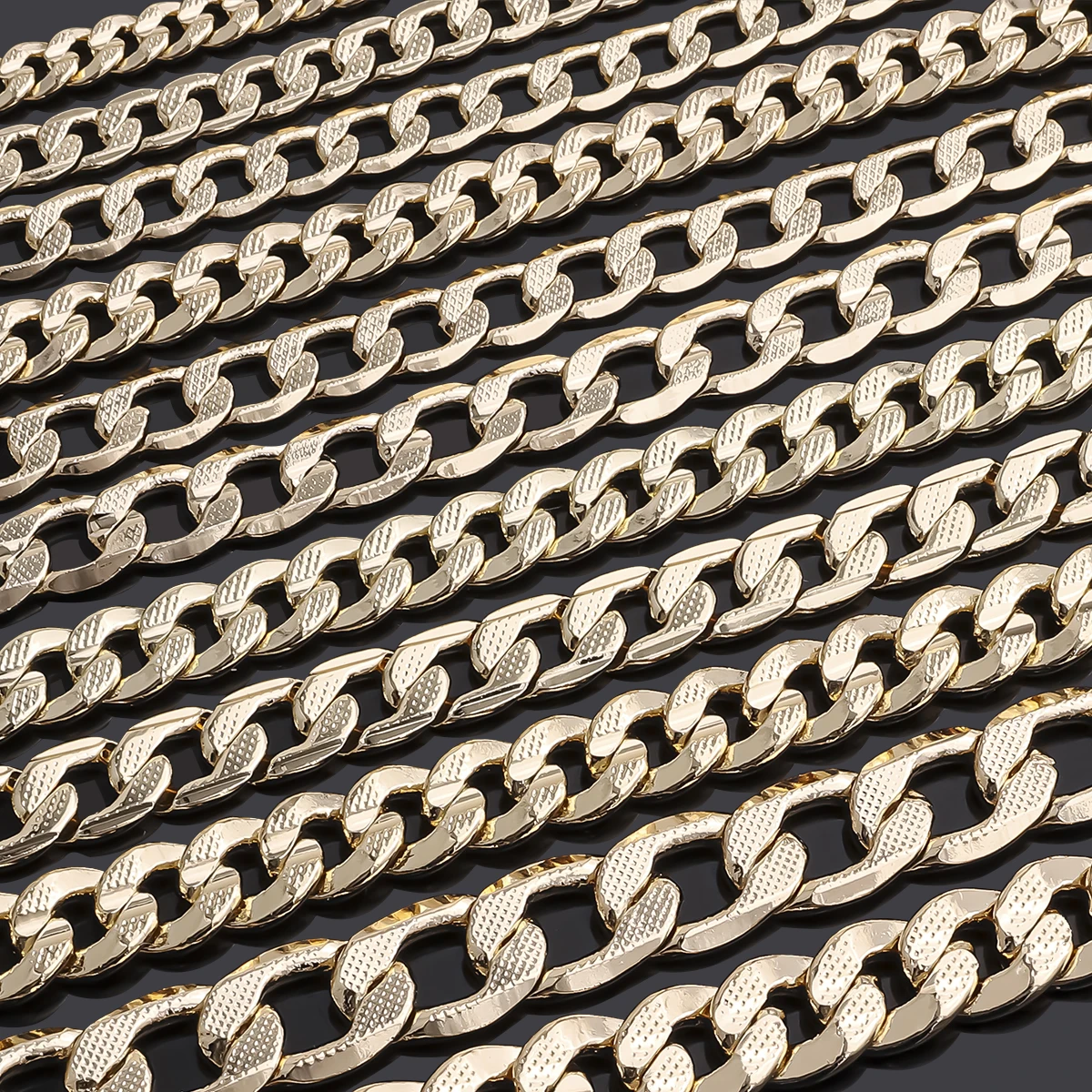 CM Wholesale Custom Cadena De Oro 14K Gold Miami Cuban Link Chain ...