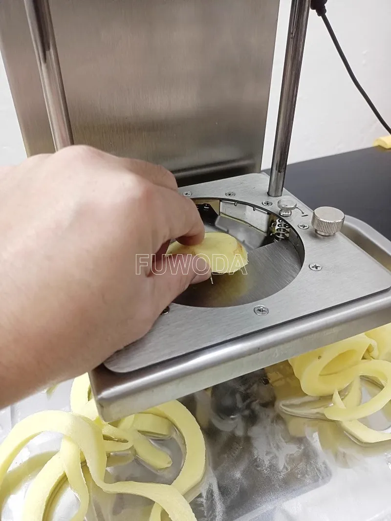 110-240V Electric Twist French Fries Machine - Commercial Use