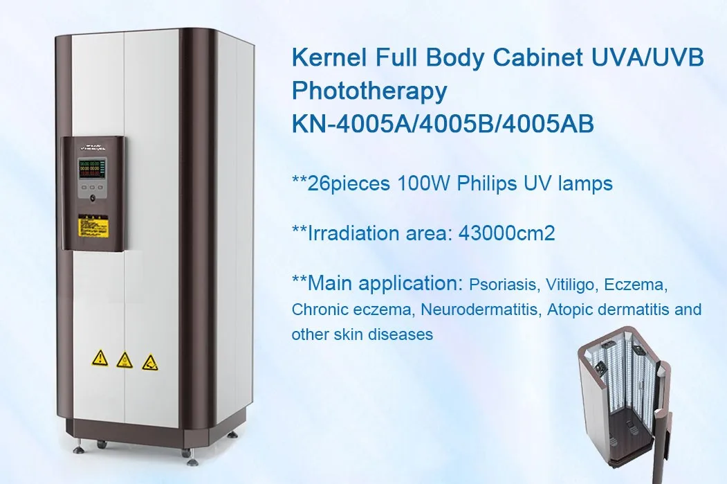 Clinical Dermatology UVB Lamp Cabin KN-4005 with 311nm UV Light for ...