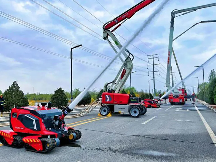 Firefighter Robot - Automatic Fire-Fighting Robot for Sale