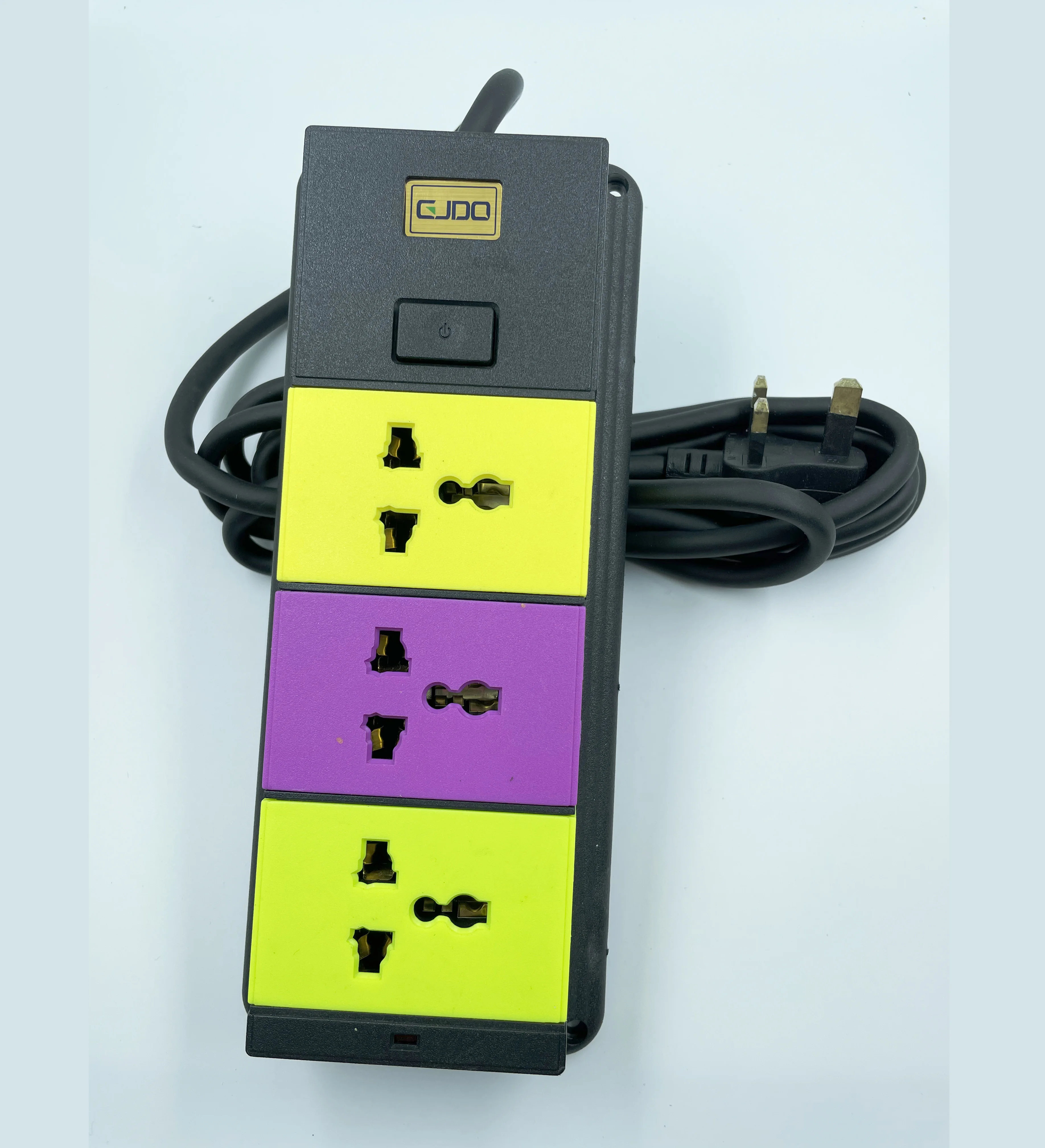 3-5way Color Universal Hole Socket With Power Cord 3m. Color Card ...