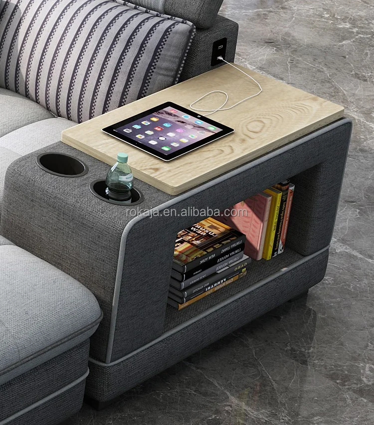 Smart U-Shaped Sectional Sofa - Versatile Living Room Solution