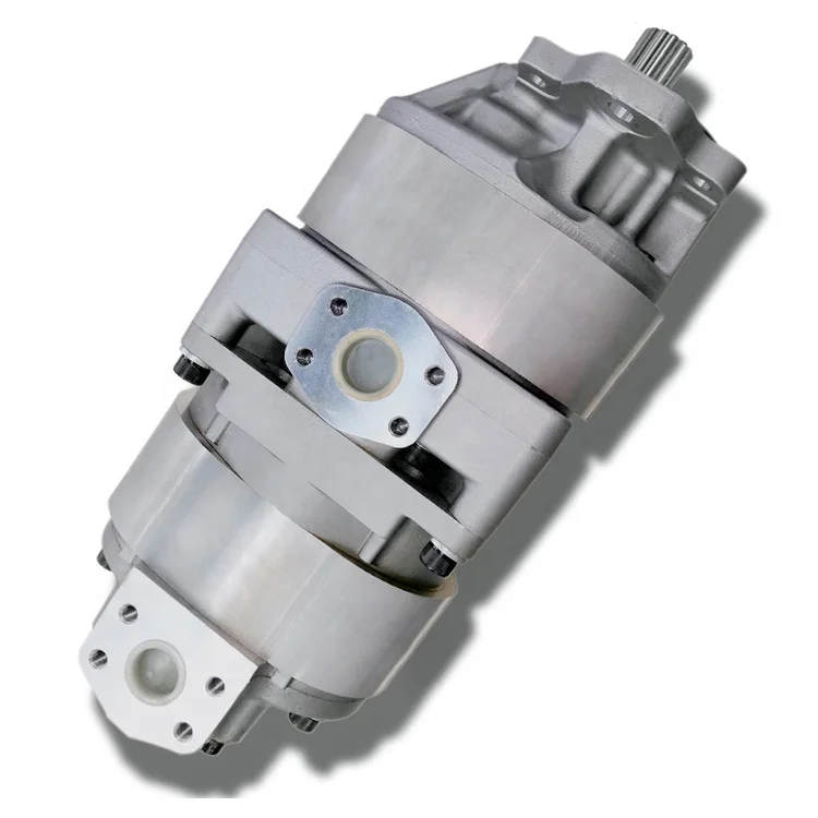 705-52-42220 Hydraulic Gear Pump For Dump Truck Dumper Hd785-7 Gear Pump Sar180+180 Section Pump ...