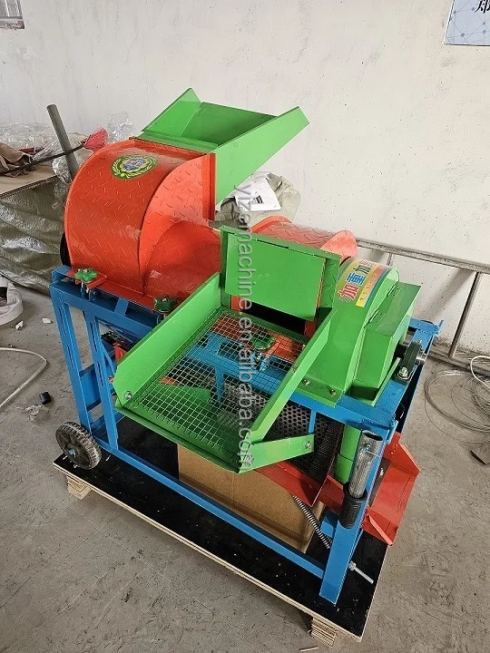 Millet Corn Soybean Sorghum Sheller Thresher Machine Maize Shelling ...