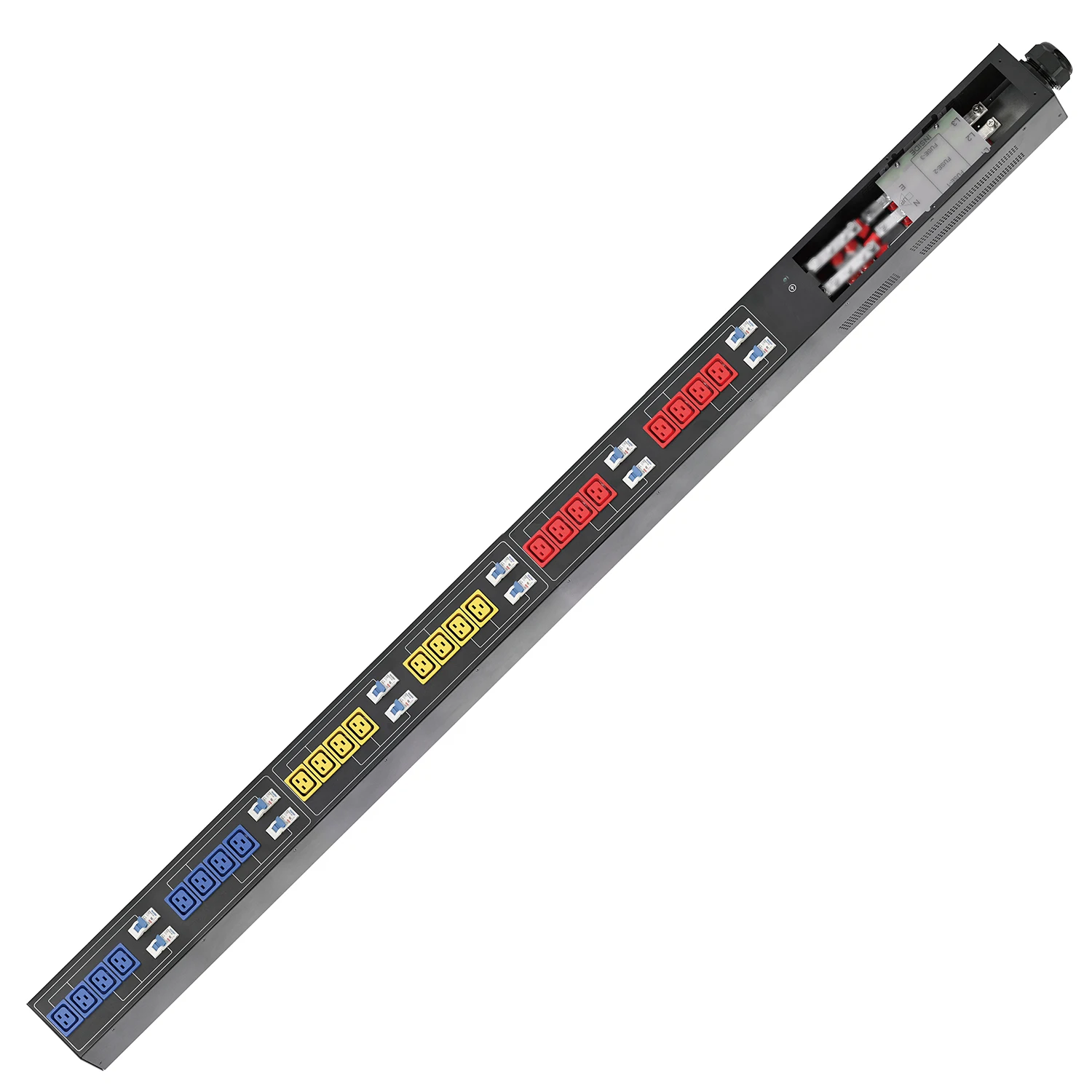 ETL Certification 24 Ports Smart IEC 160A PDU Rack Mounted 3 Phase C13 ...