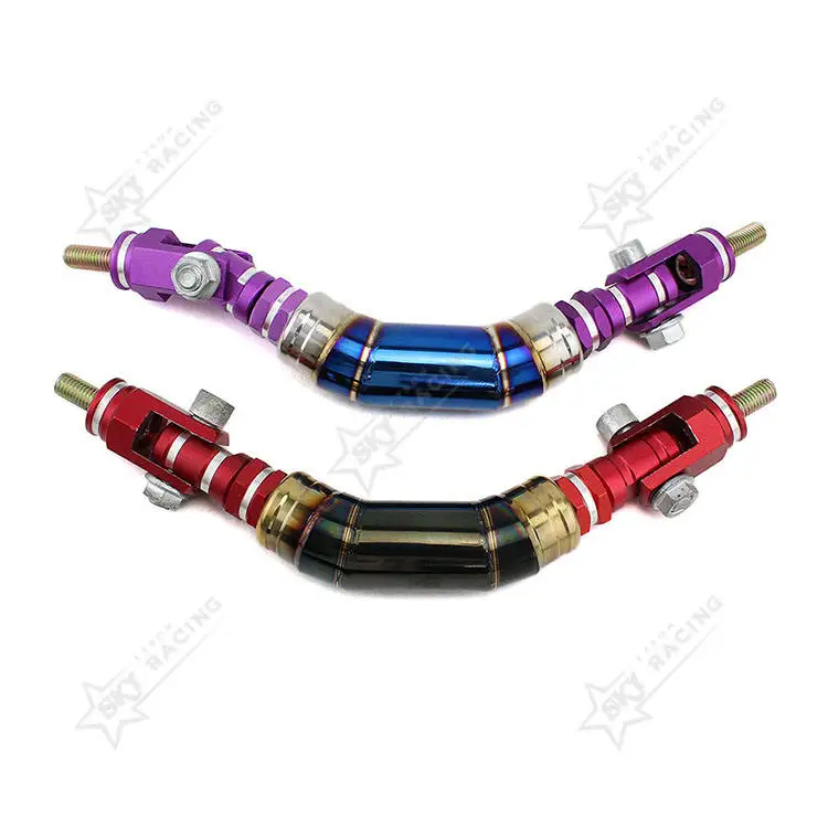 JDM Titanium Car Interior Grip Roof Handle Aluminum Grab Handles